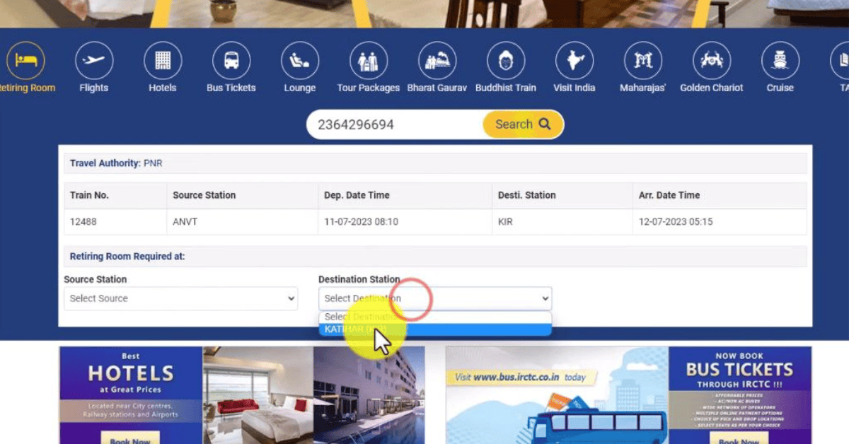 If the Train is Late Then Book Railway Rooms at Very Cheap Rates - HB Tech