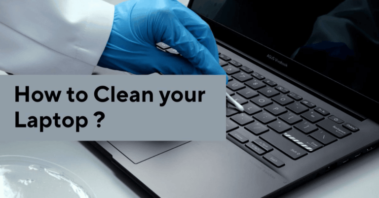 How to Clean Your Laptop Easily - HB Tech